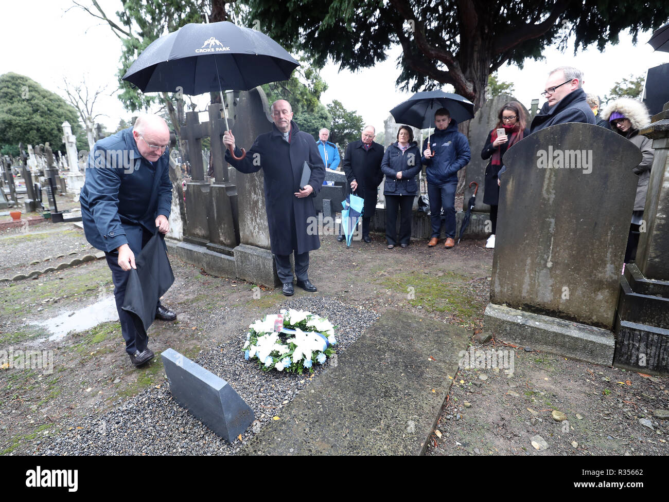 A monument to 14-year-old John William Scott, who was shot and killed ...