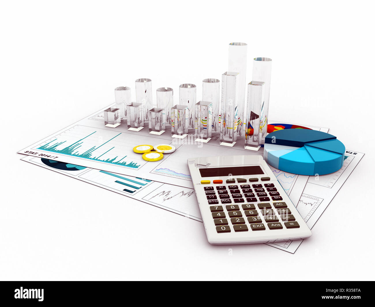 Statistics study Cut Out Stock Images & Pictures - Alamy