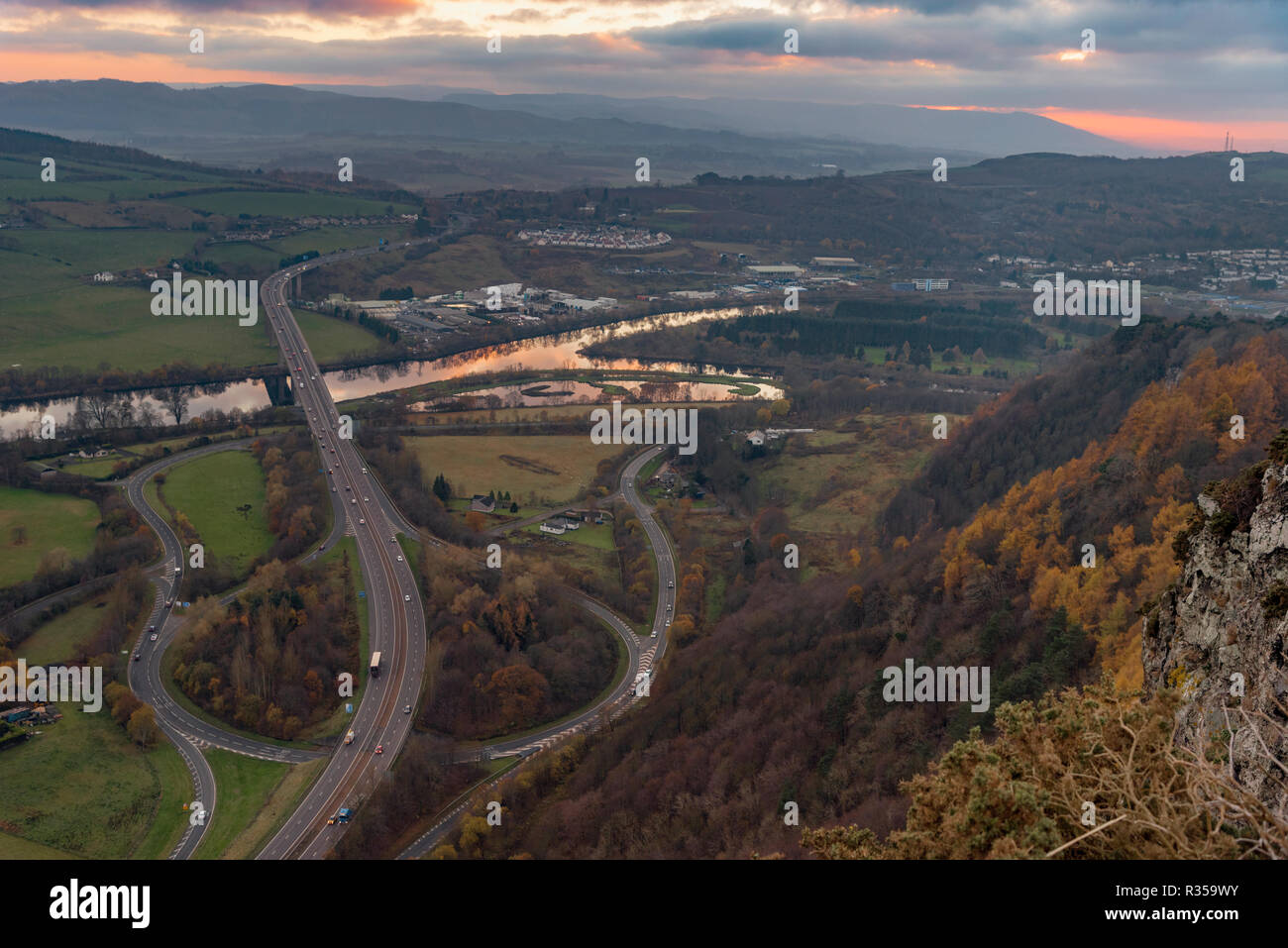 Friarton interchange hi-res stock photography and images - Alamy