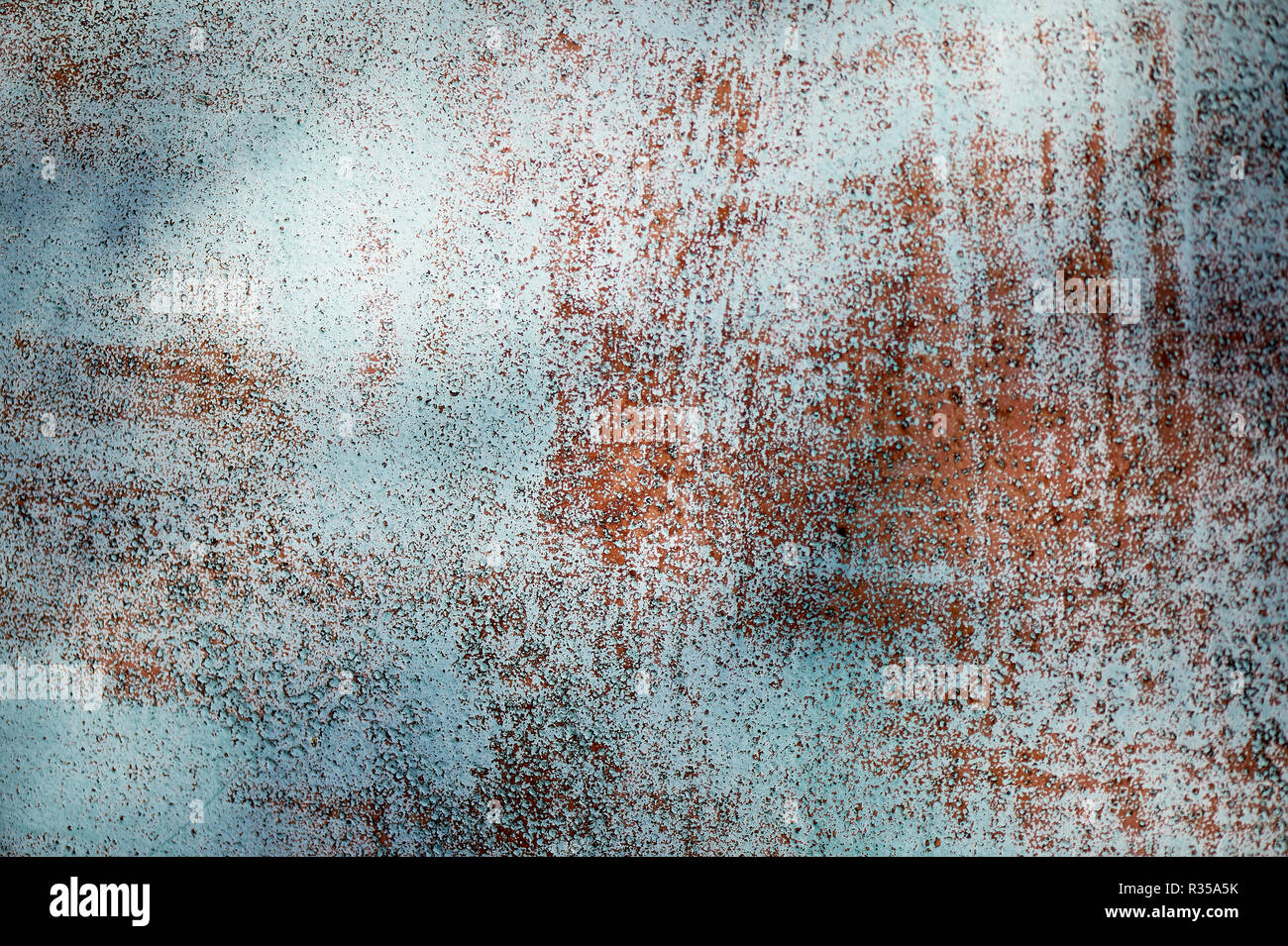 Texture rusty metal with blue paint.Closely Stock Photo - Alamy