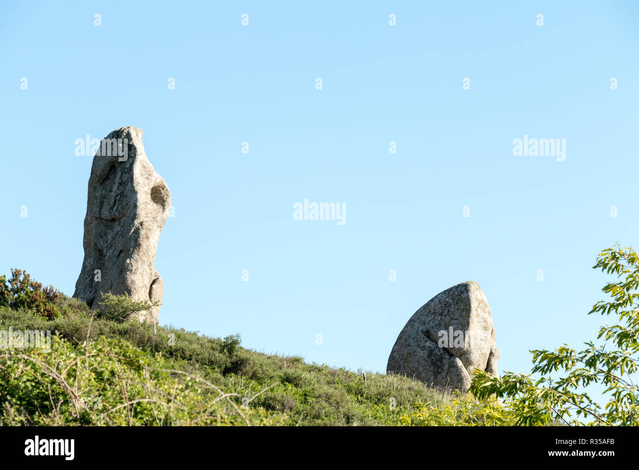 Argimusco megaliths hi-res stock photography and images - Alamy
