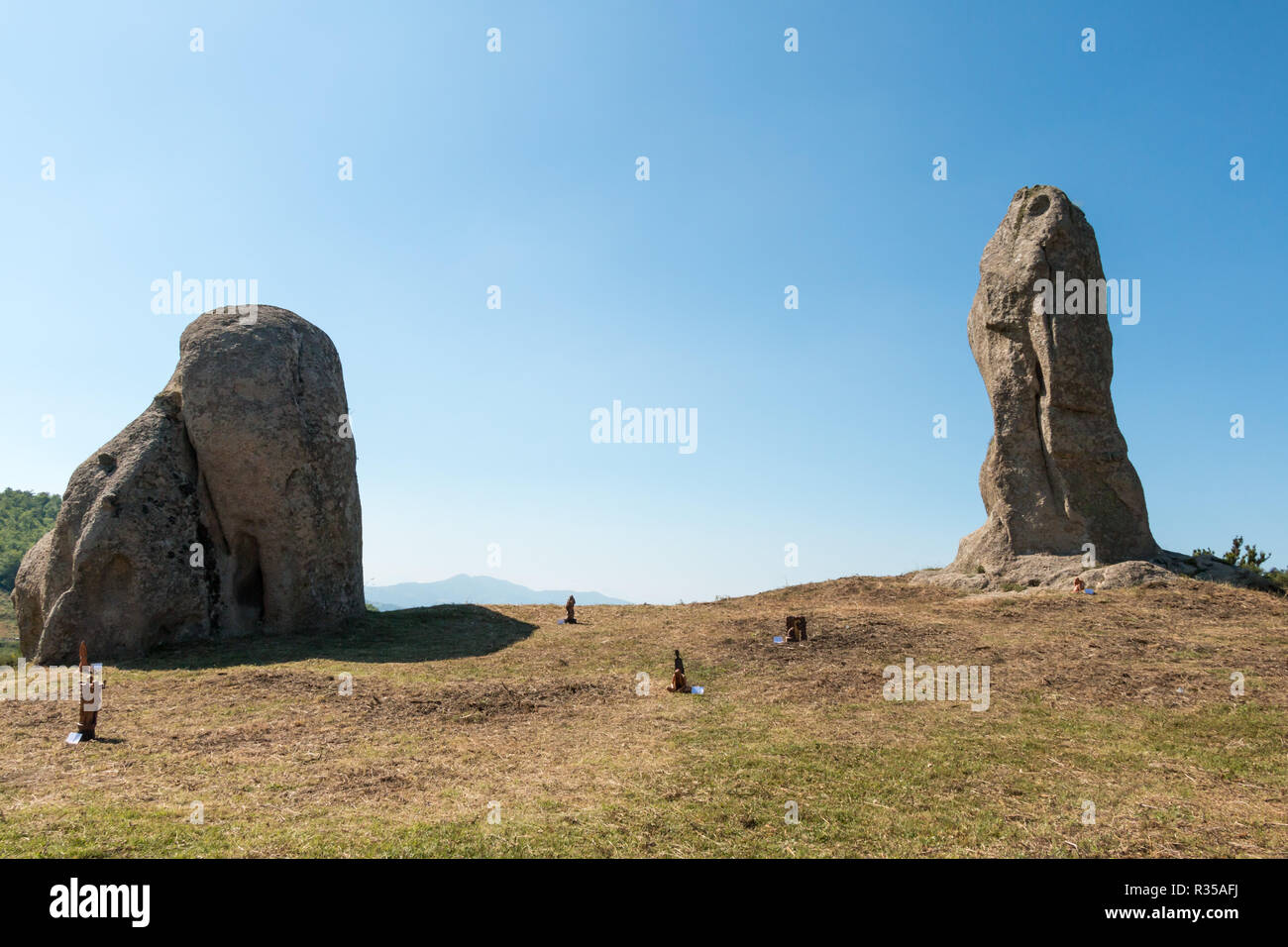 Argimusco megaliths hi-res stock photography and images - Alamy