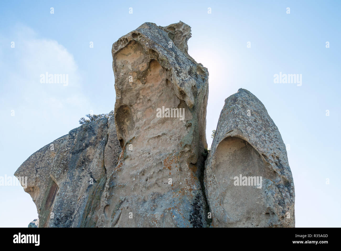 Argimusco megaliths hi-res stock photography and images - Alamy