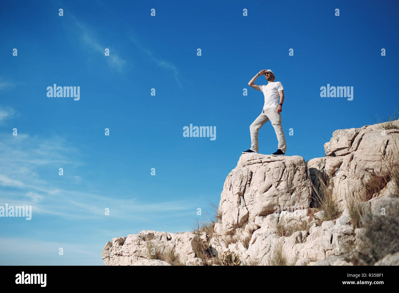 Top climber hi-res stock photography and images - Alamy