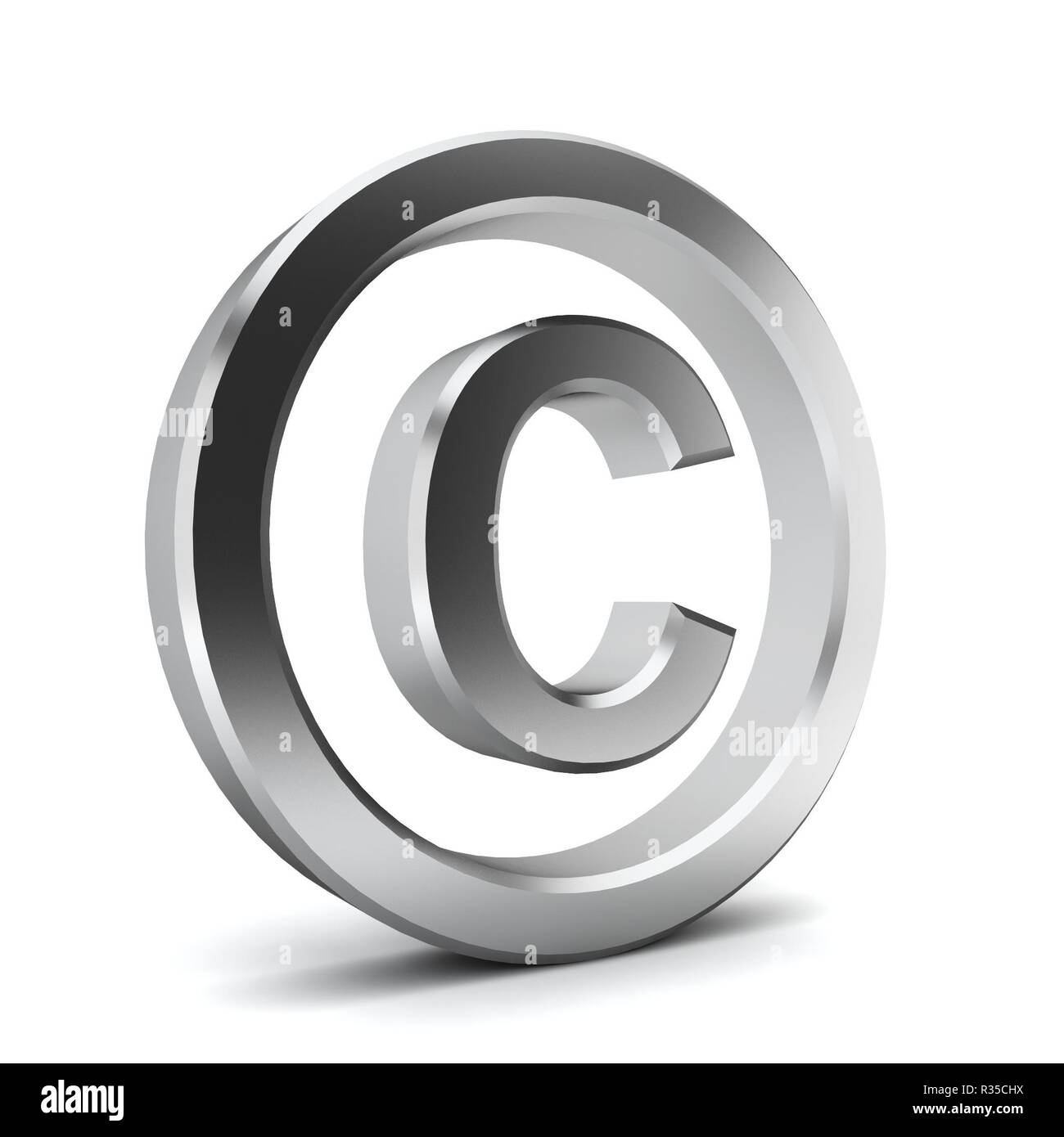 Copyright symbol trademark metal hi-res stock photography and images ...
