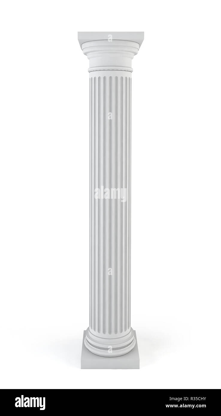 Vertical stone pillar Cut Out Stock Images & Pictures - Alamy