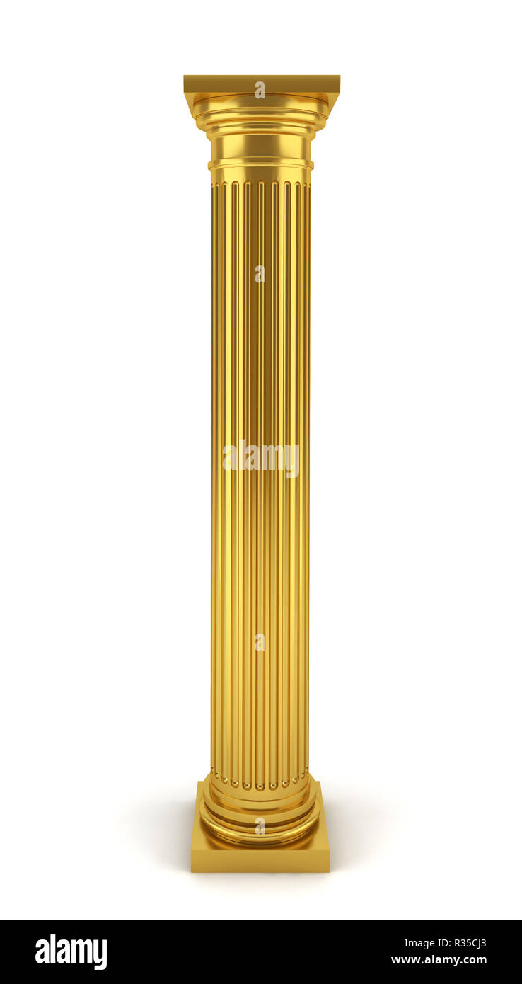 Metal construction pillar Cut Out Stock Images & Pictures - Alamy