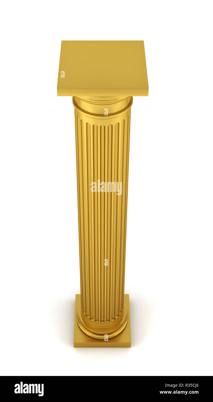 Grey marble plinth Cut Out Stock Images & Pictures - Alamy