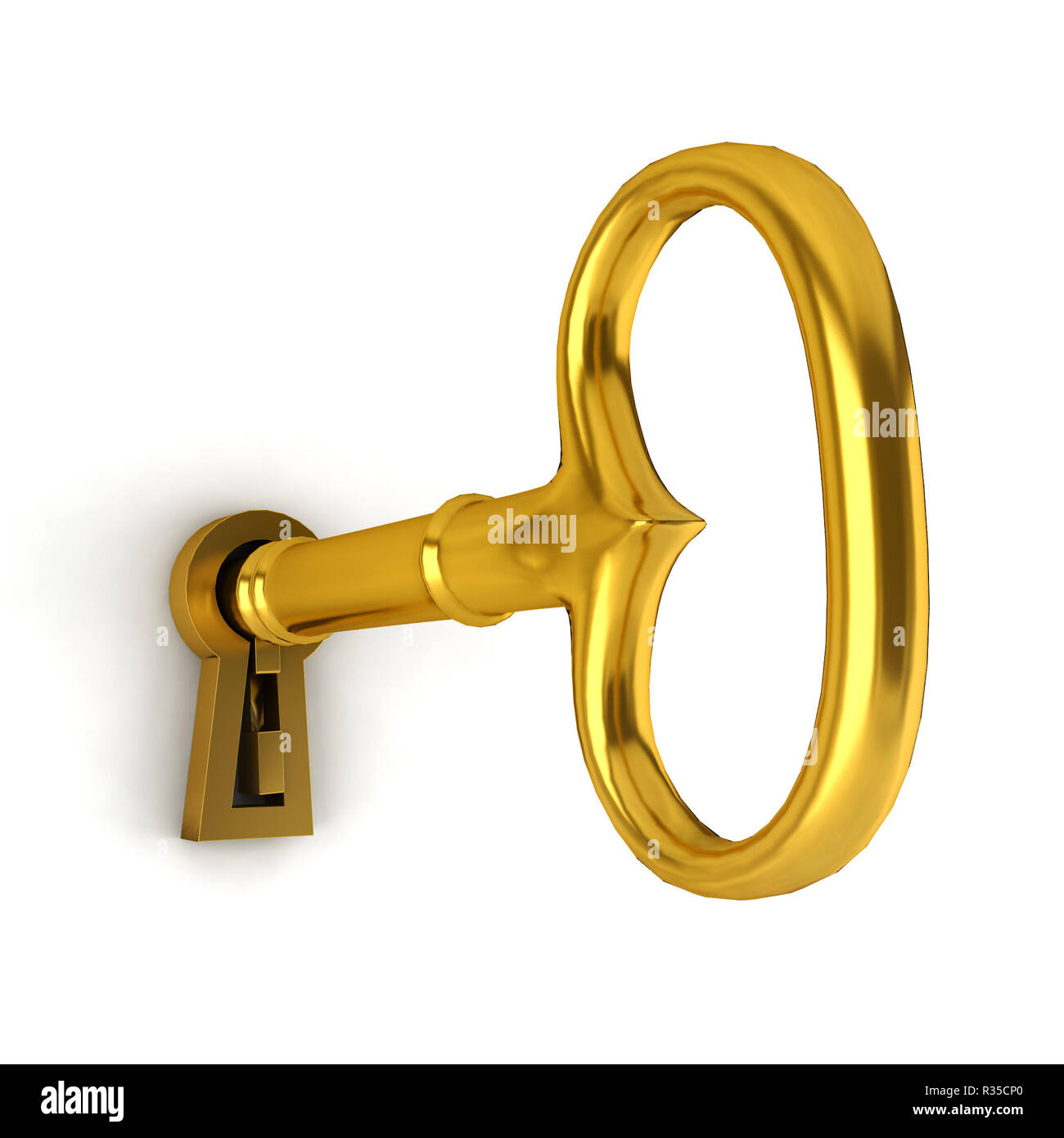 Old house new render Cut Out Stock Images & Pictures - Alamy