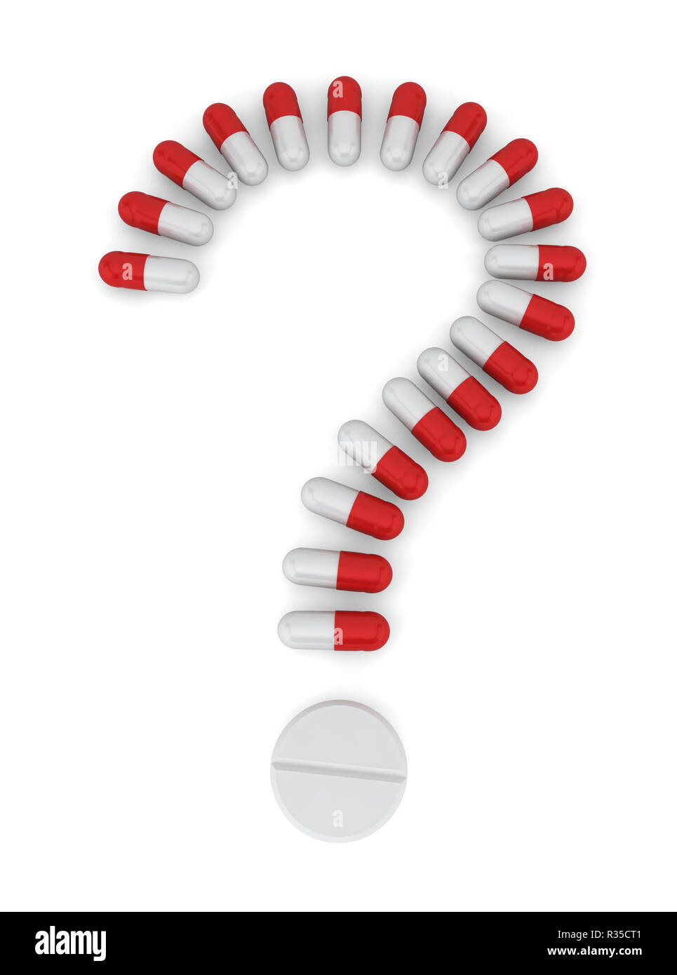 Doctor question mark Cut Out Stock Images & Pictures - Alamy