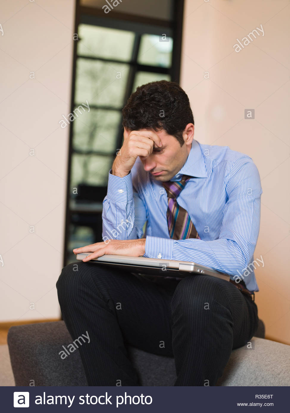 Dejected Man Looking Down Stock Photos & Dejected Man Looking Down ...
