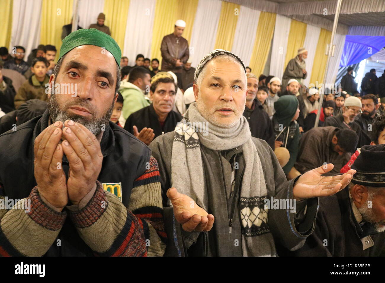 Srinagar, . 20th Nov, 2018. Eid e Milad celebrated in Kashmir with zeal ...