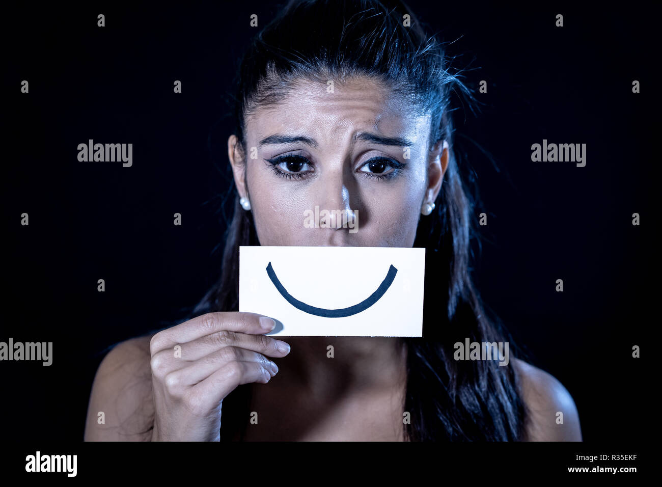 Smile Close Up False High Resolution Stock Photography and Images - Alamy