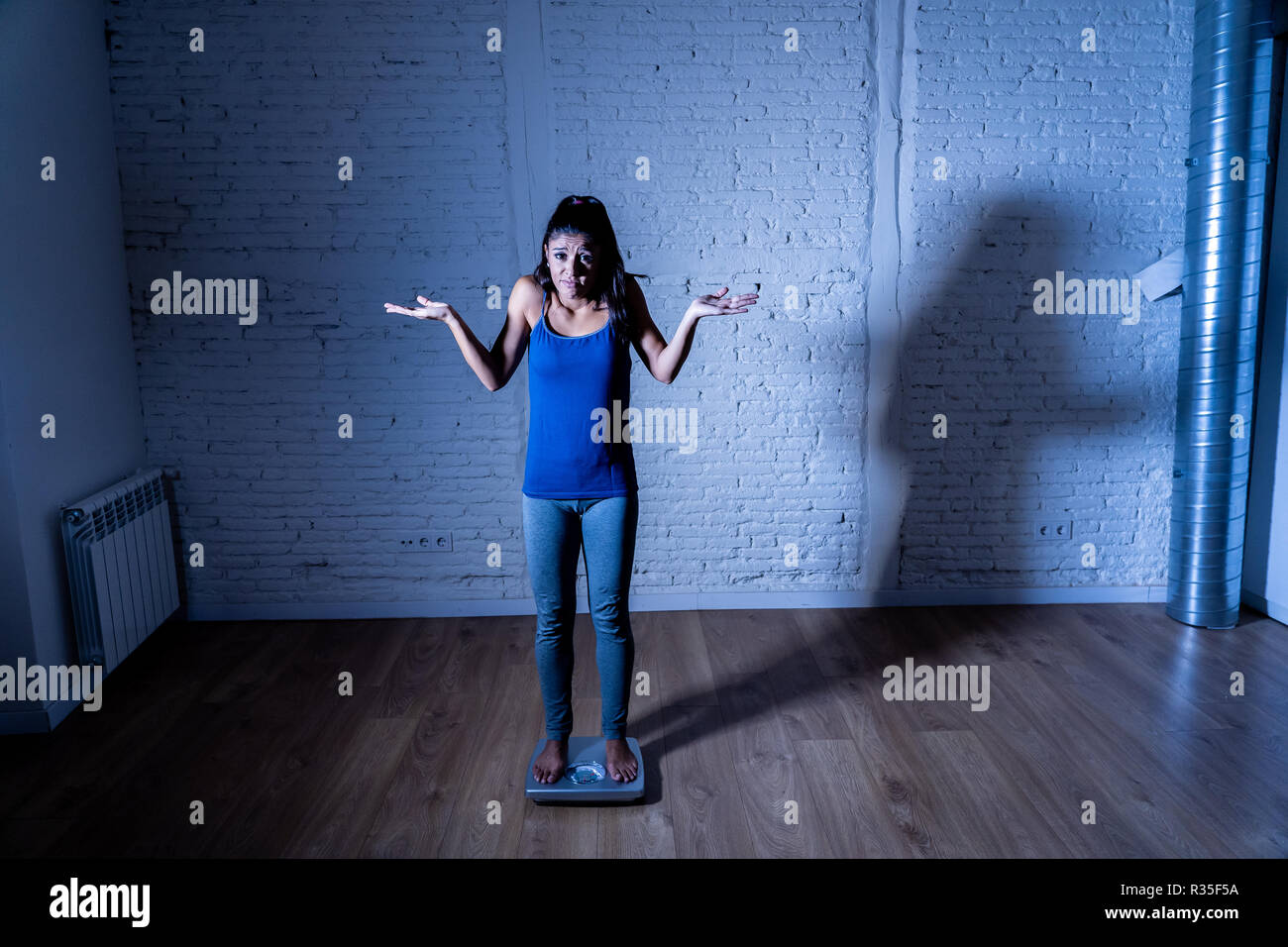 Anorexic fat obese overweight hi-res stock photography and images - Alamy