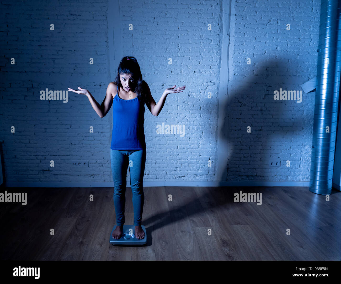 Anorexic fat obese overweight hi-res stock photography and images - Alamy
