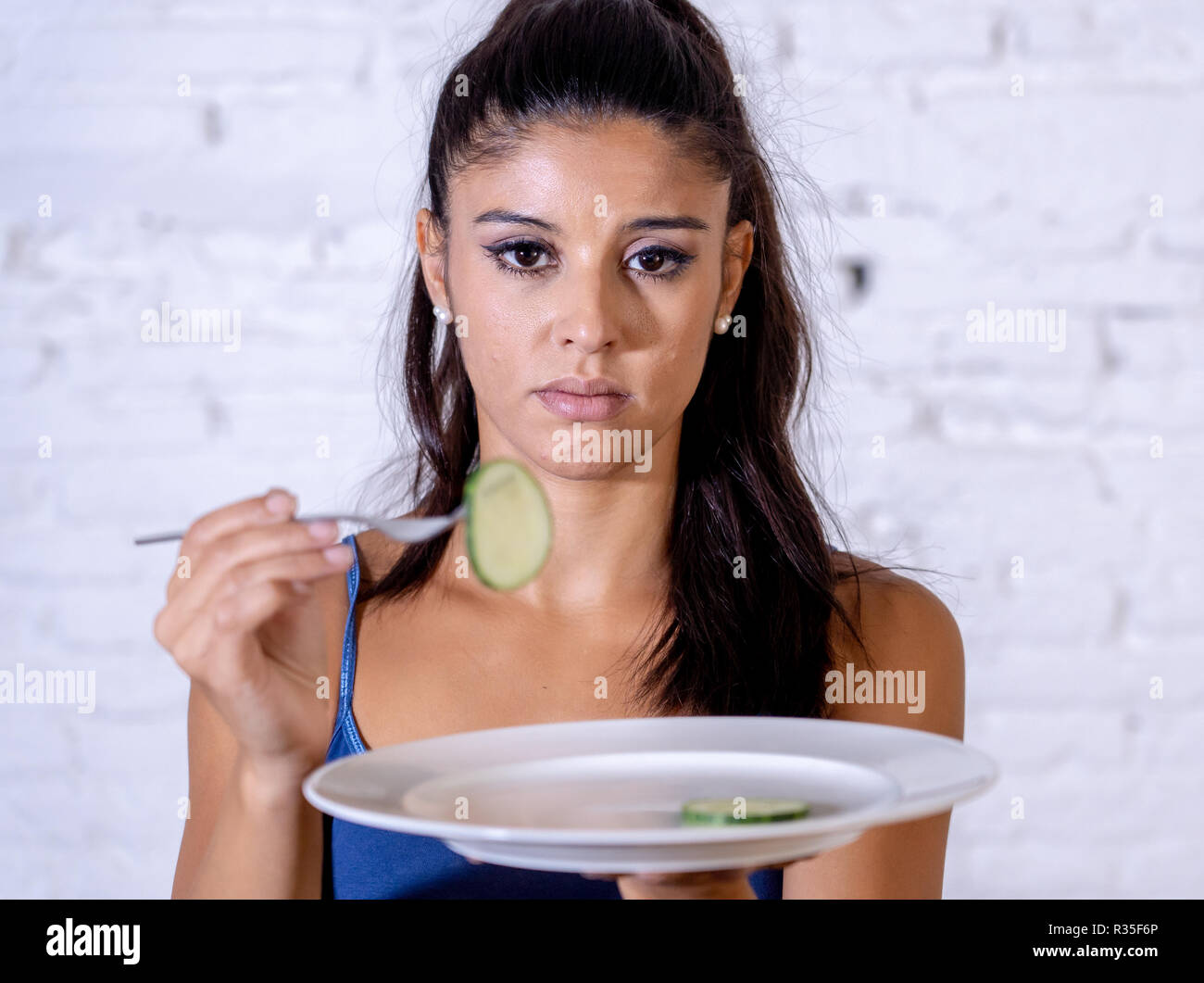Eating teenager fork hi-res stock photography and images - Alamy