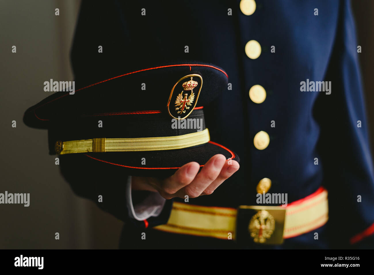 Tradition navy officer uniform hi-res stock photography and images - Alamy
