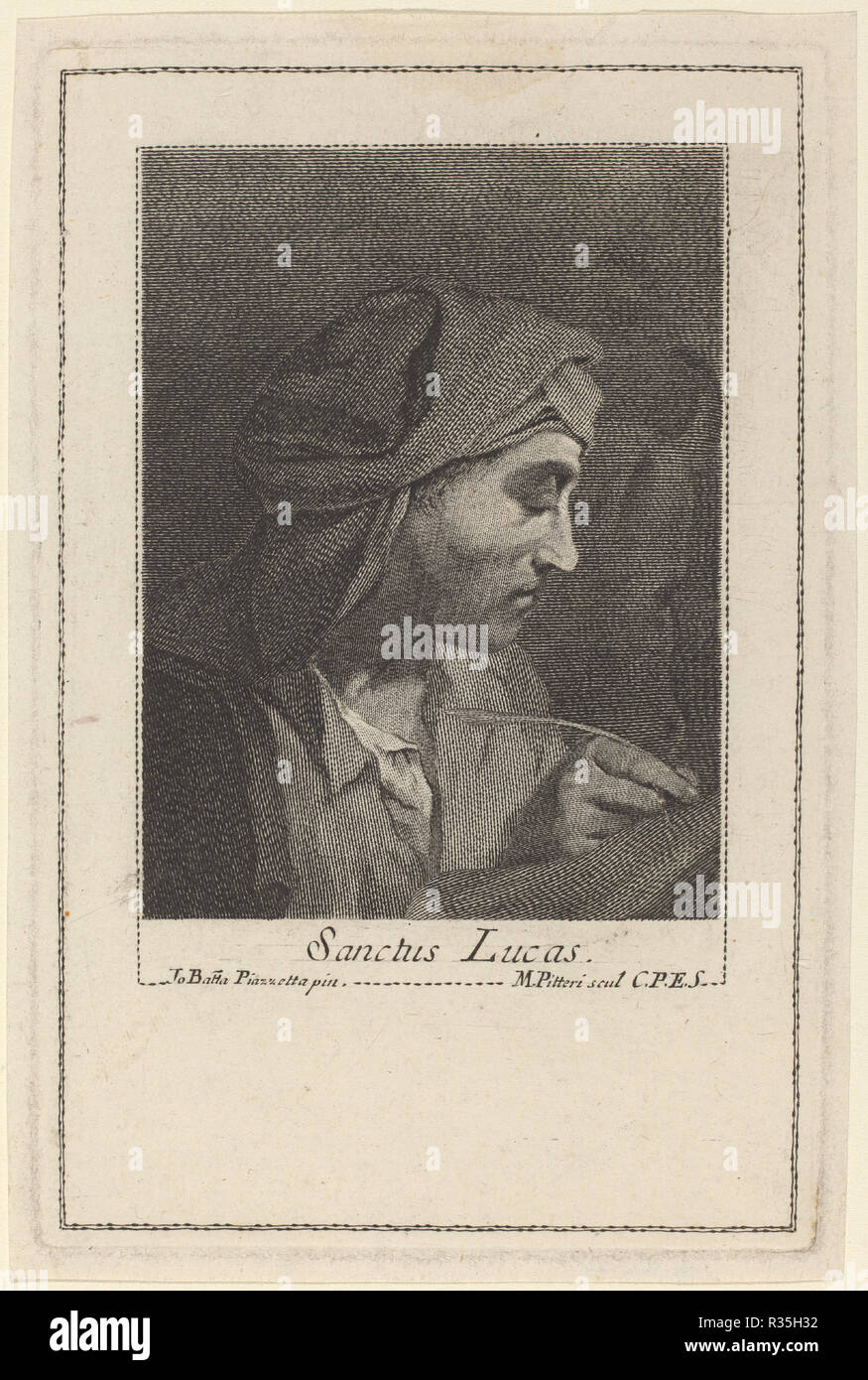 Sanctus Lucas. Medium: engraving. Museum: National Gallery of Art ...