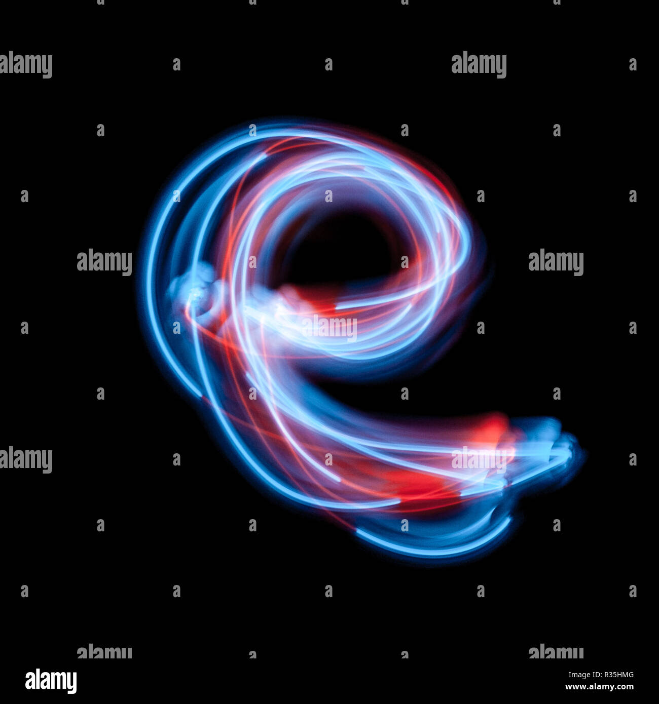 Neon letter e hi-res stock photography and images - Alamy