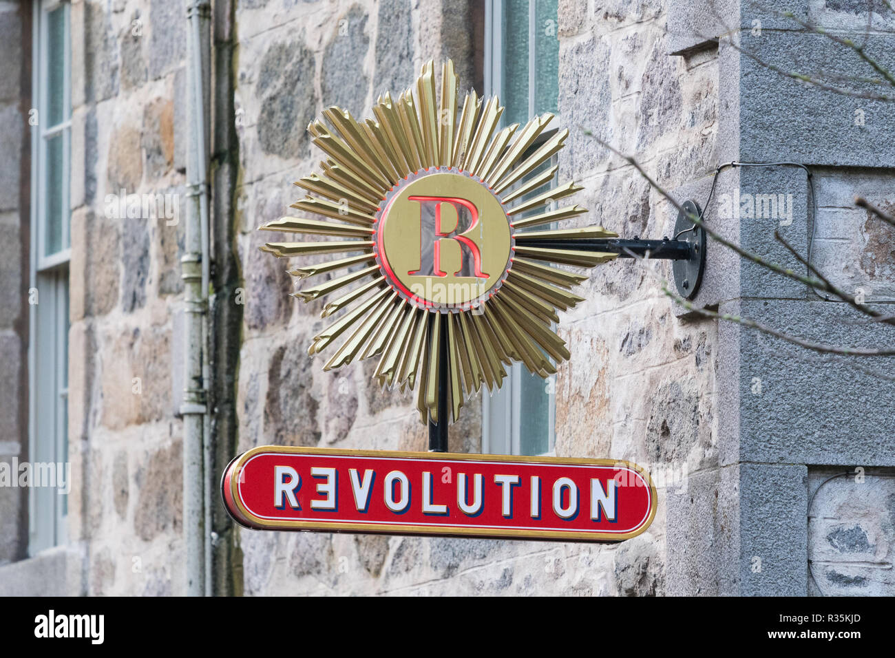 Revolution aberdeen hi-res stock photography and images - Alamy