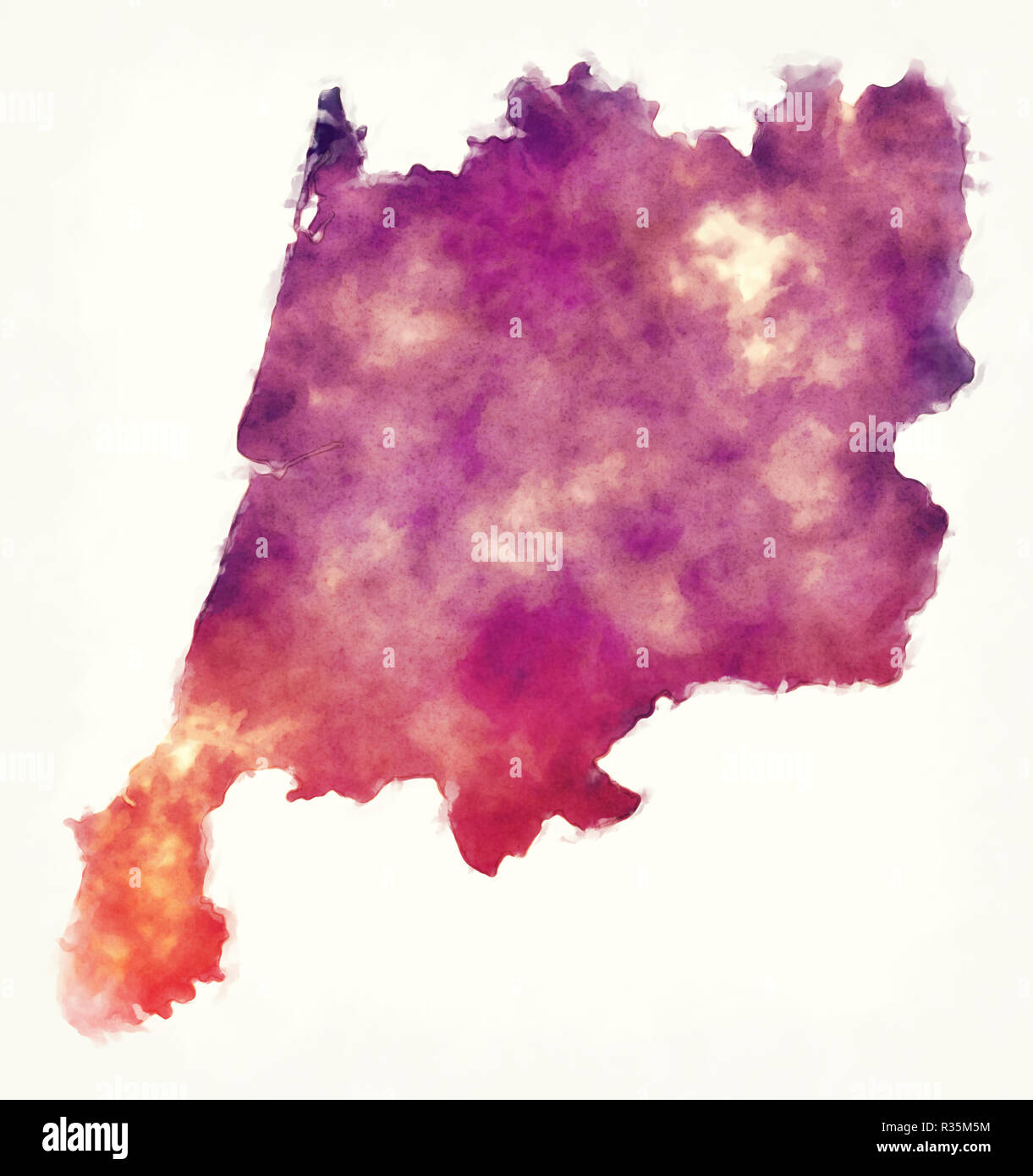 Centro region portugal map hi-res stock photography and images - Alamy