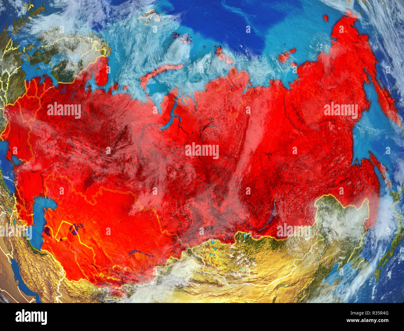 Communist countries map hi-res stock photography and images - Alamy