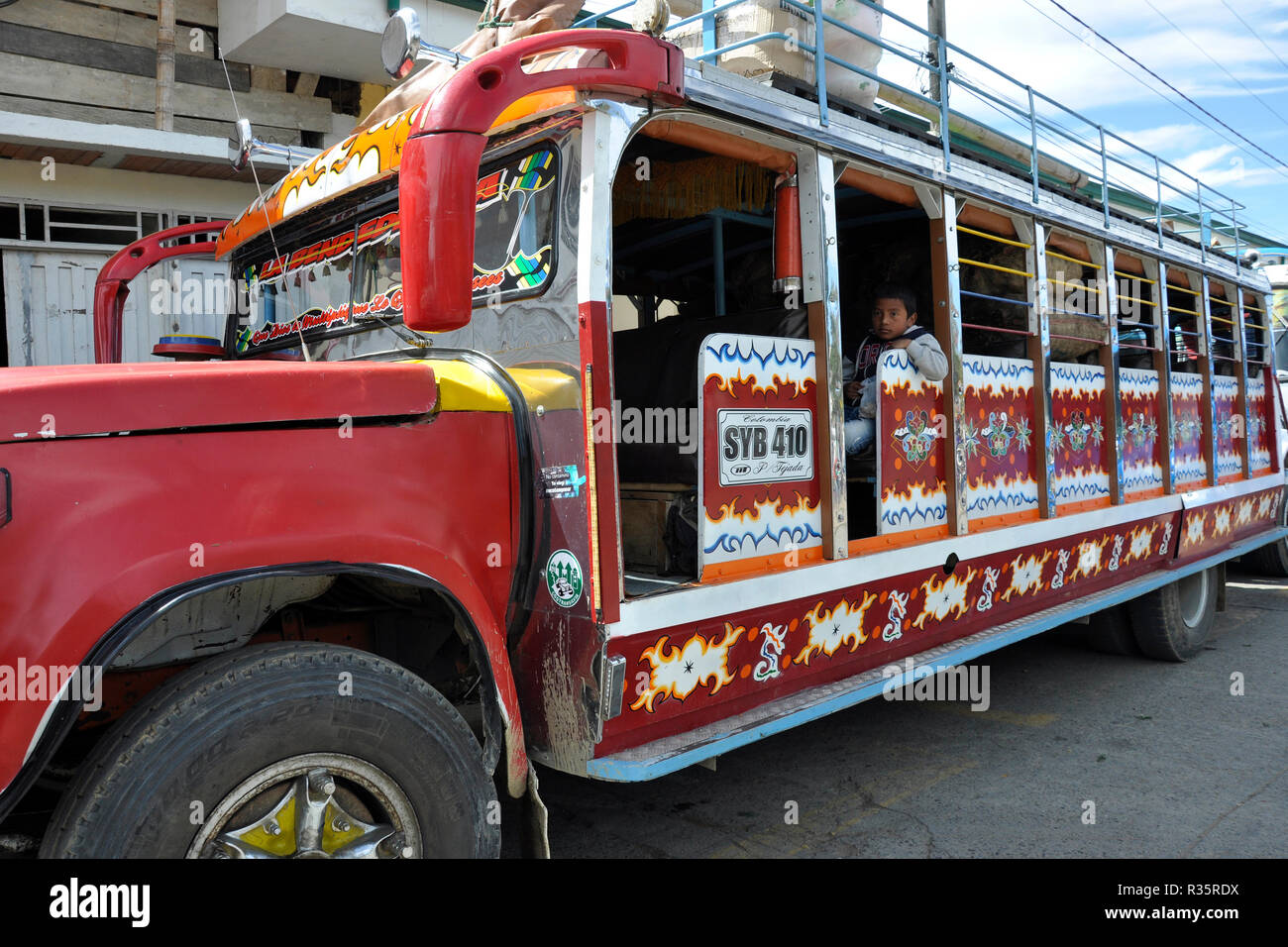 Colombia, Cauca district, Silvia, daily life Stock Photo - Alamy