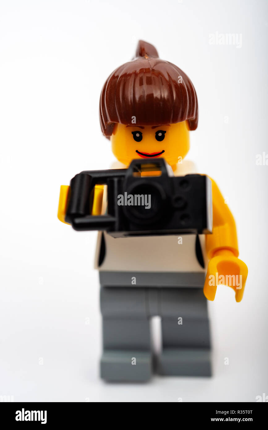 Lego figure woman hi-res stock photography and images - Alamy