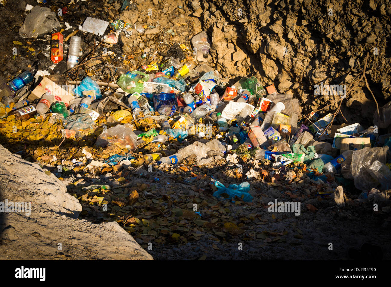 Pollution caused by over-tourism Stock Photo - Alamy