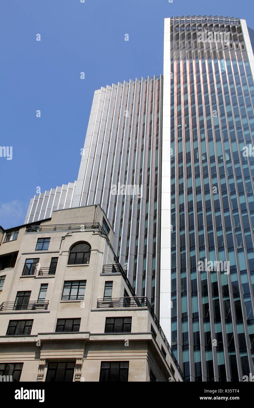 contrast between old and new buildings Stock Photo - Alamy