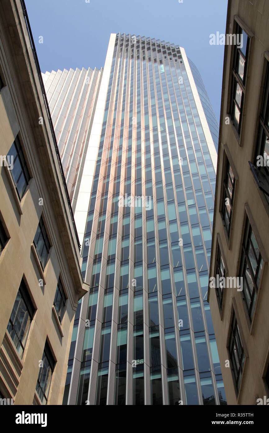 contrast between old and new buildings Stock Photo - Alamy