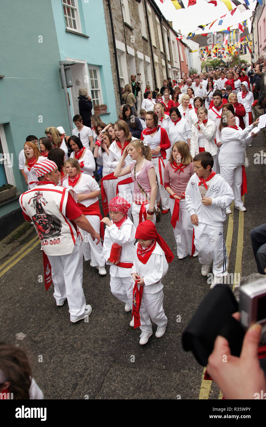 Padstow Obby Oss Stock Photos & Padstow Obby Oss Stock Images - Alamy