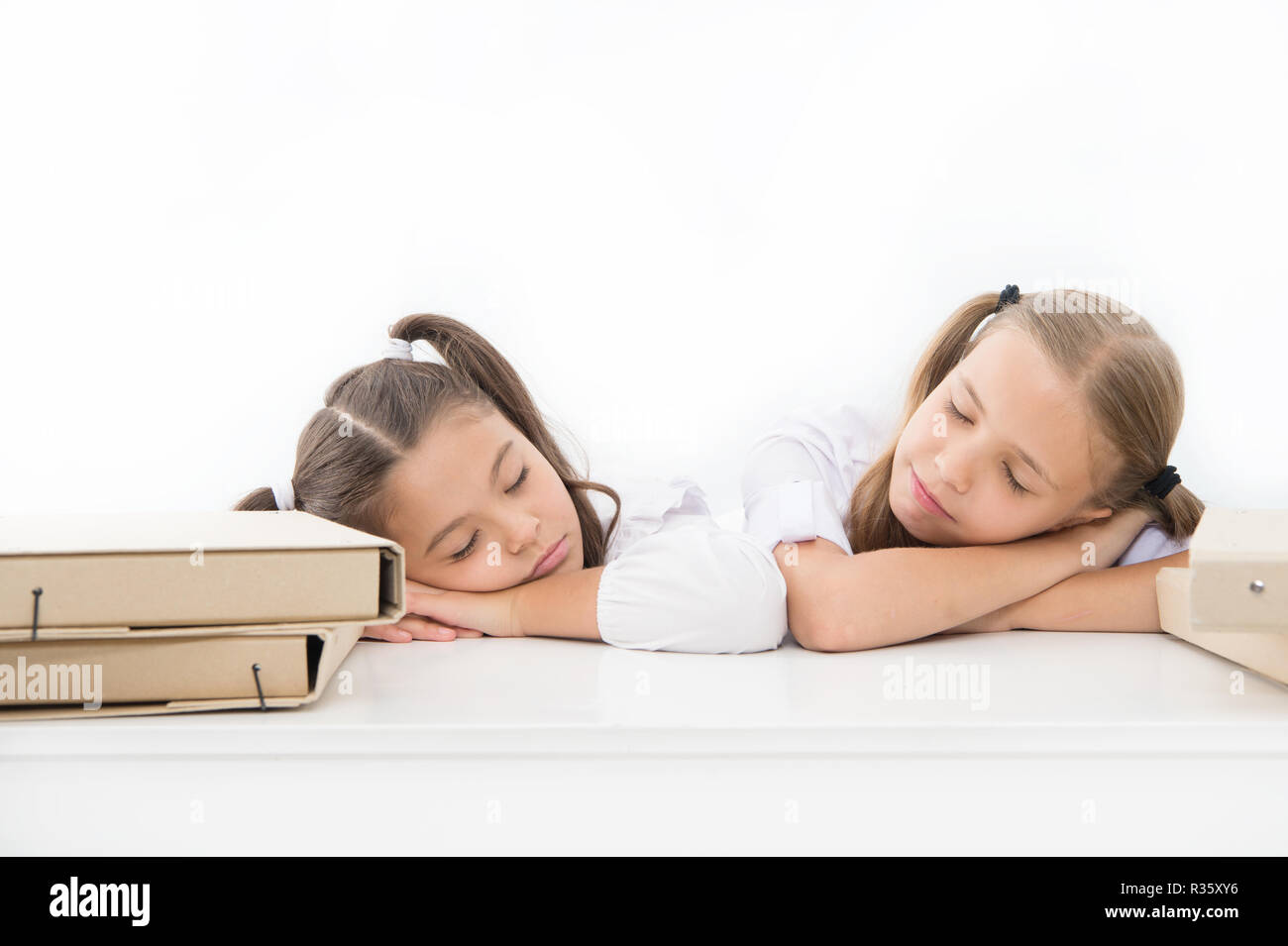 Kids Sleeping At School
