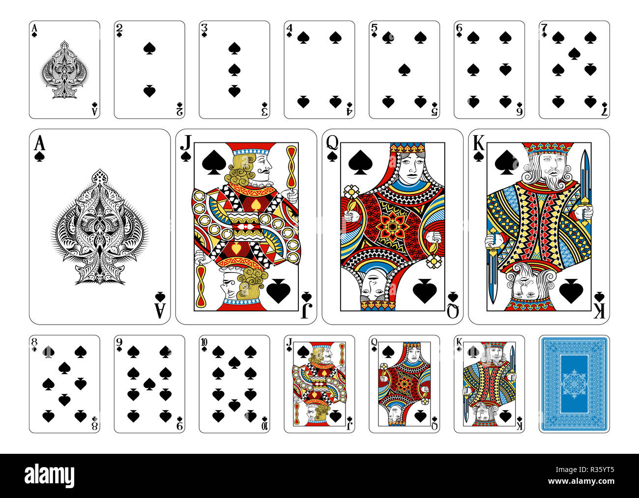 Vector aces full hi-res stock photography and images - Alamy
