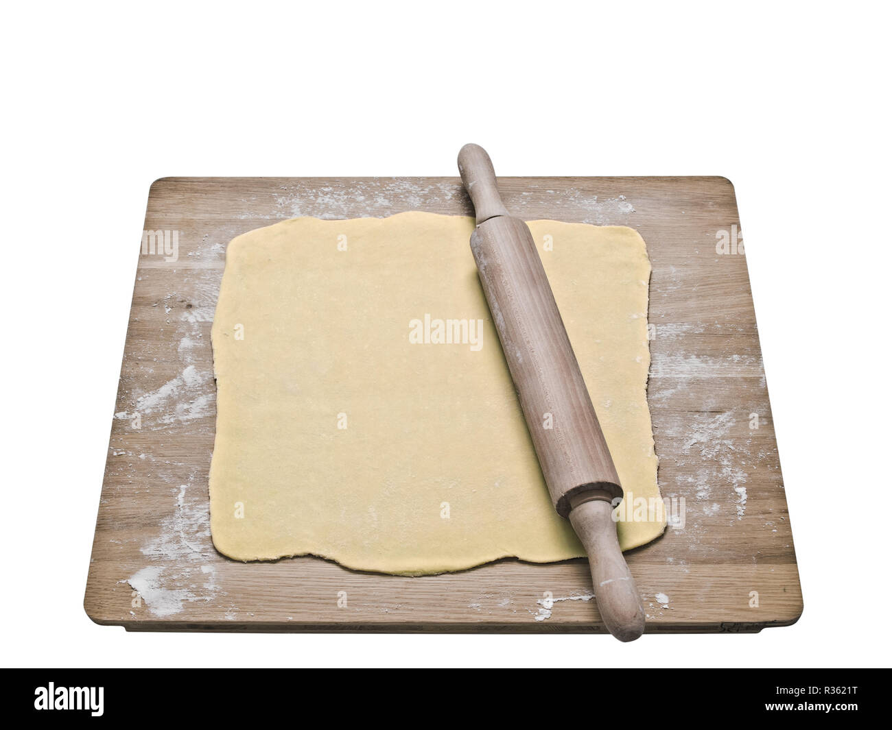 Puff pastry rolling pin Cut Out Stock Images & Pictures - Alamy