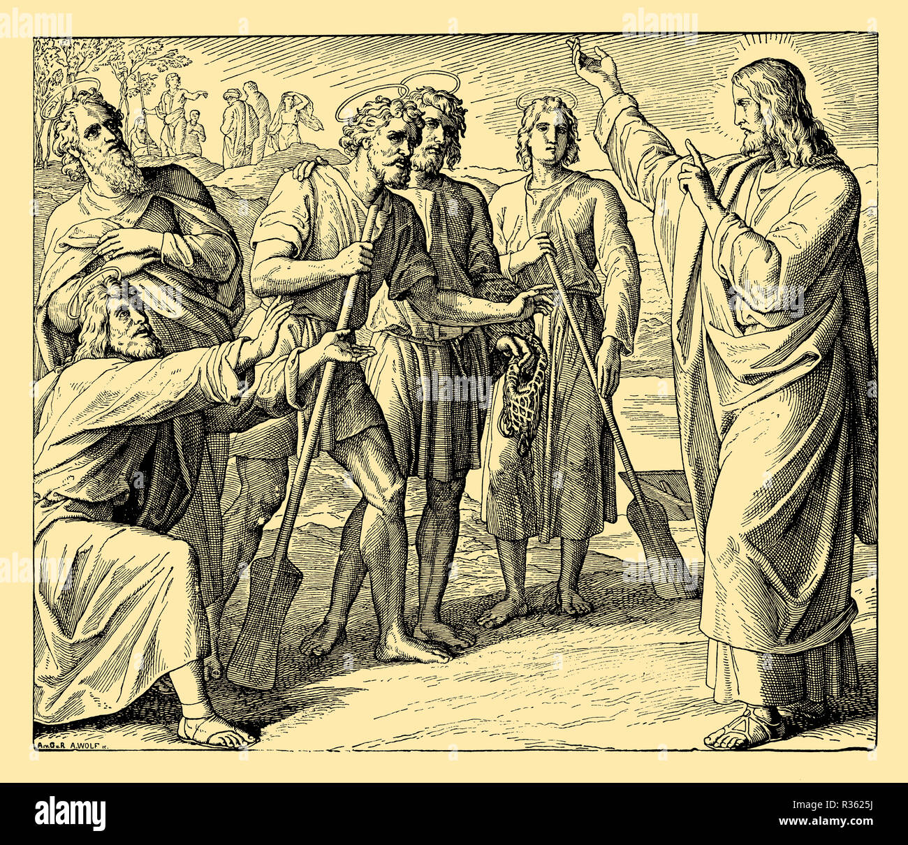 First disciples of jesus hi-res stock photography and images - Alamy