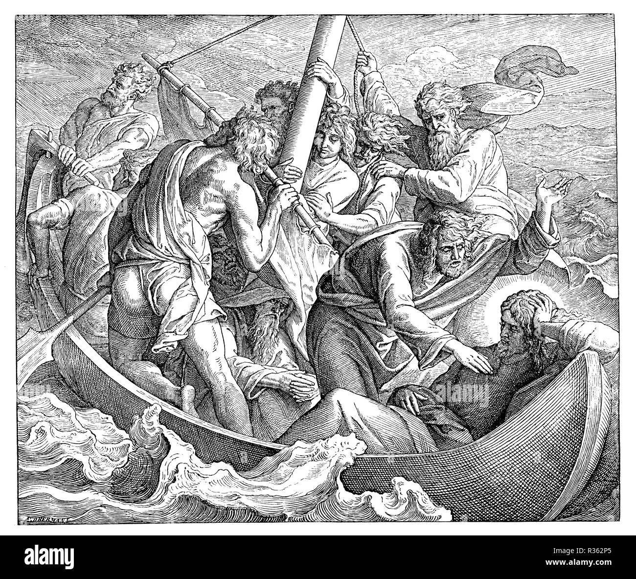 Jesus commands hi-res stock photography and images - Alamy