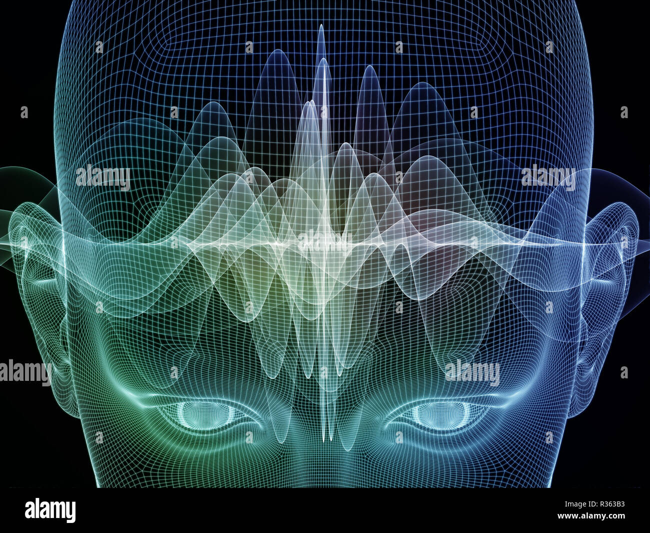 Brain concept visualization hi-res stock photography and images - Alamy