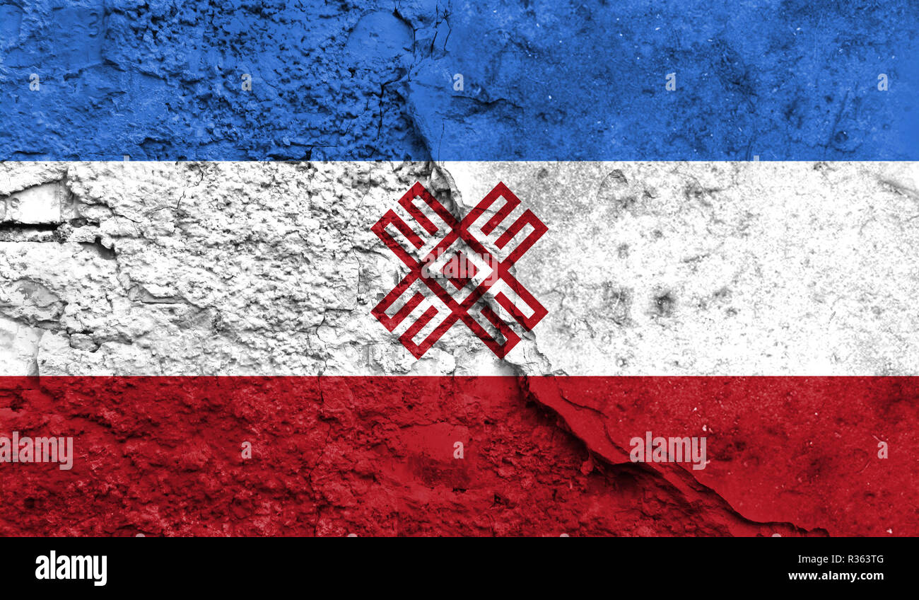 Mari el flag hi-res stock photography and images - Alamy