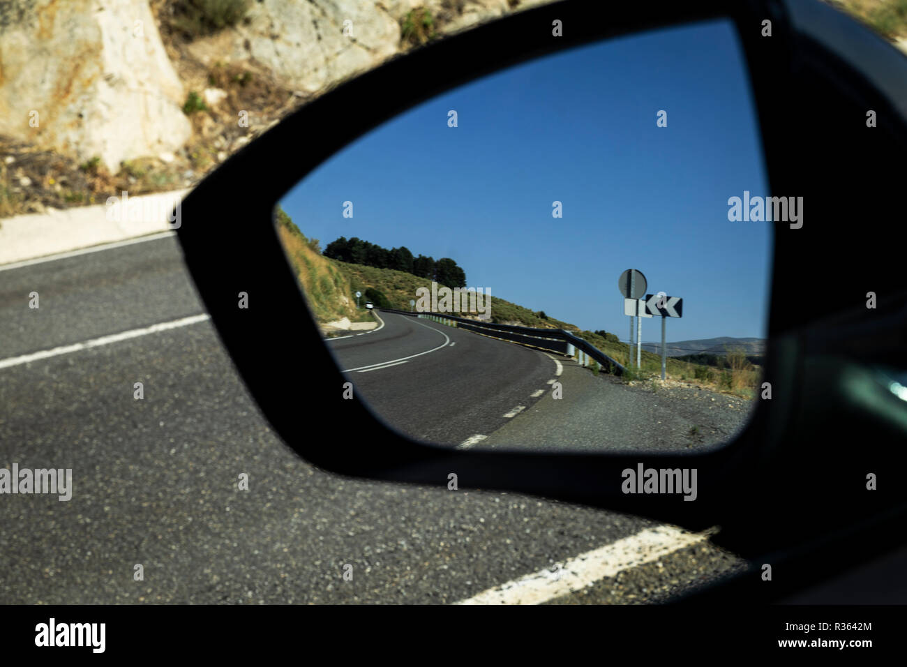 Mirror Road Traffic Reflection High Resolution Stock Photography and ...