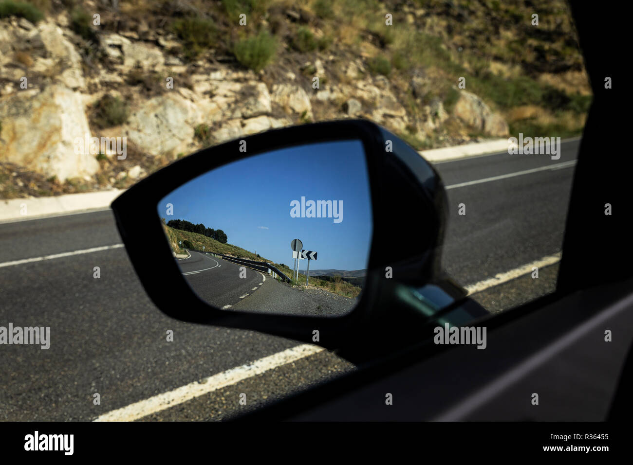 Mirror Road Traffic Reflection High Resolution Stock Photography and ...