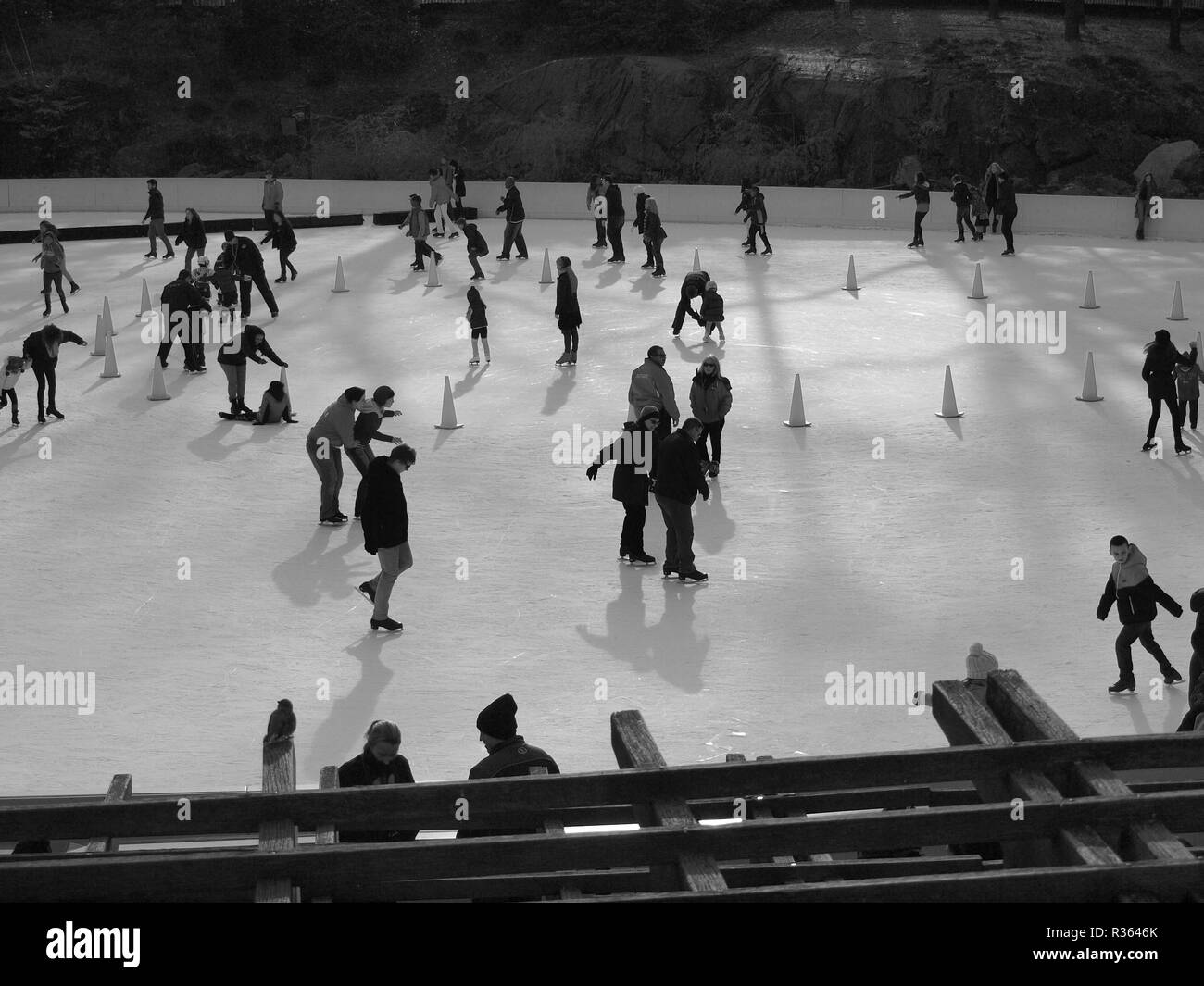 Wollman Rink in Central Park, New York Stock Photo - Alamy