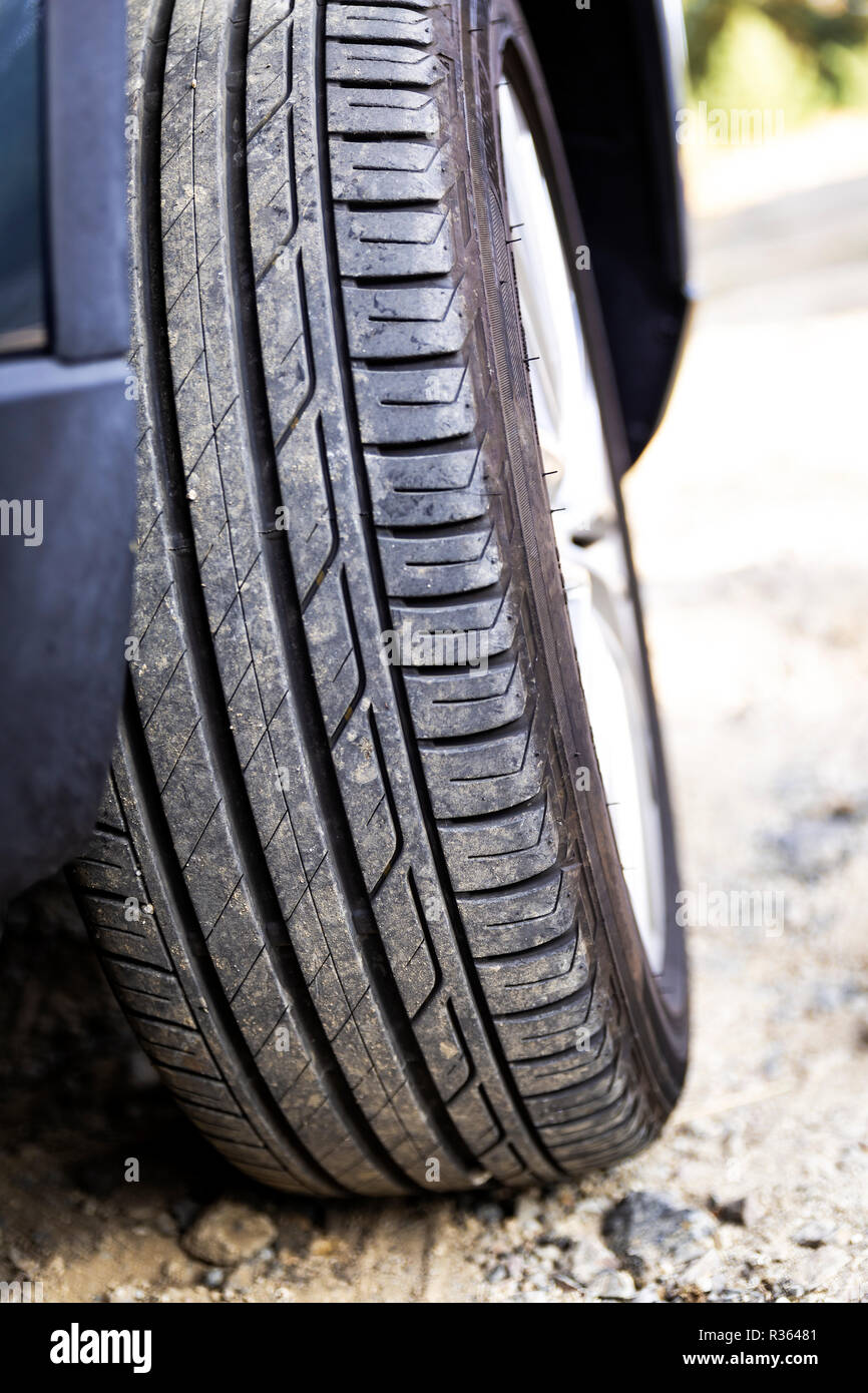 Asphalt grooves hi-res stock photography and images - Alamy