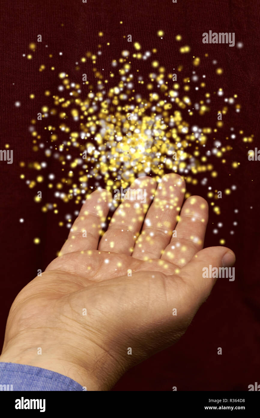 Gold stars universe hi-res stock photography and images - Alamy