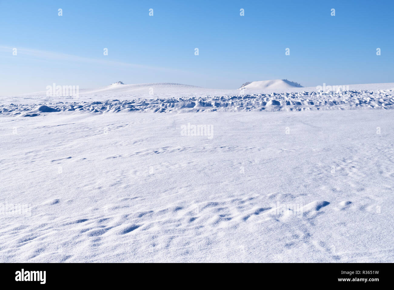 Siberia landscape winter hi-res stock photography and images - Alamy