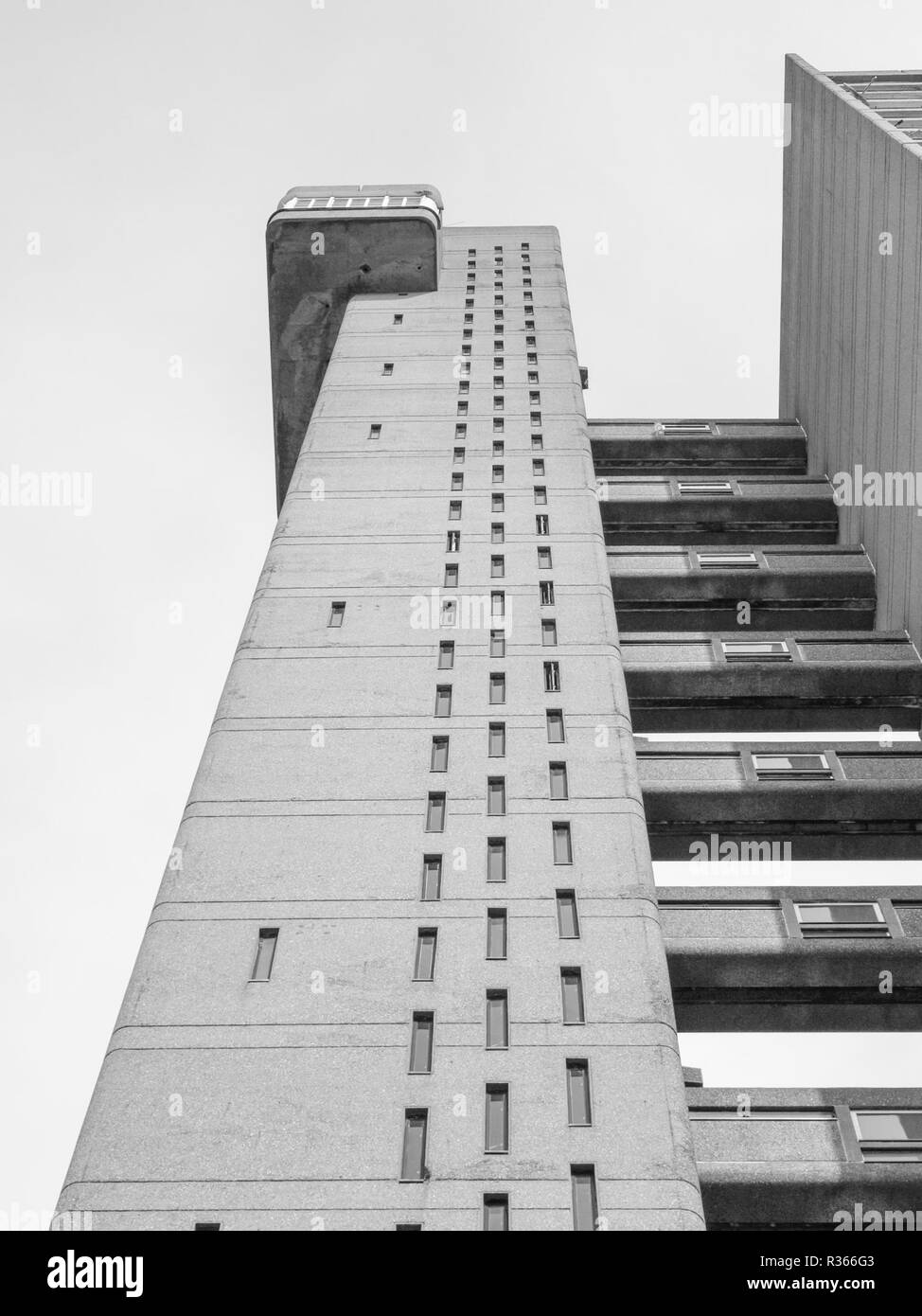 Brutalist Architecture Architectural Style Black and White Stock Photos ...