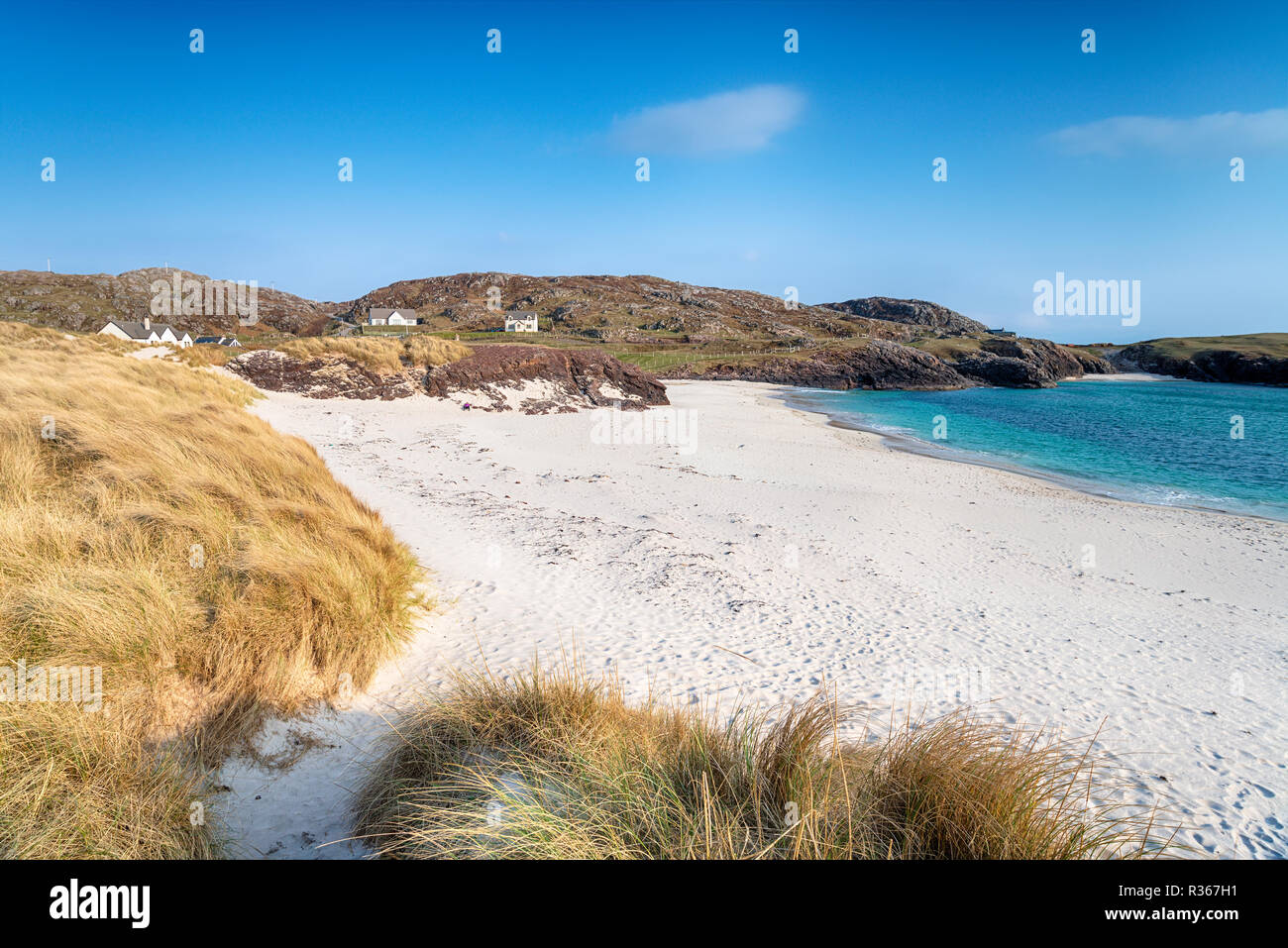 Uk Scotland Sutherland Clachtoll Bay High Resolution Stock Photography ...