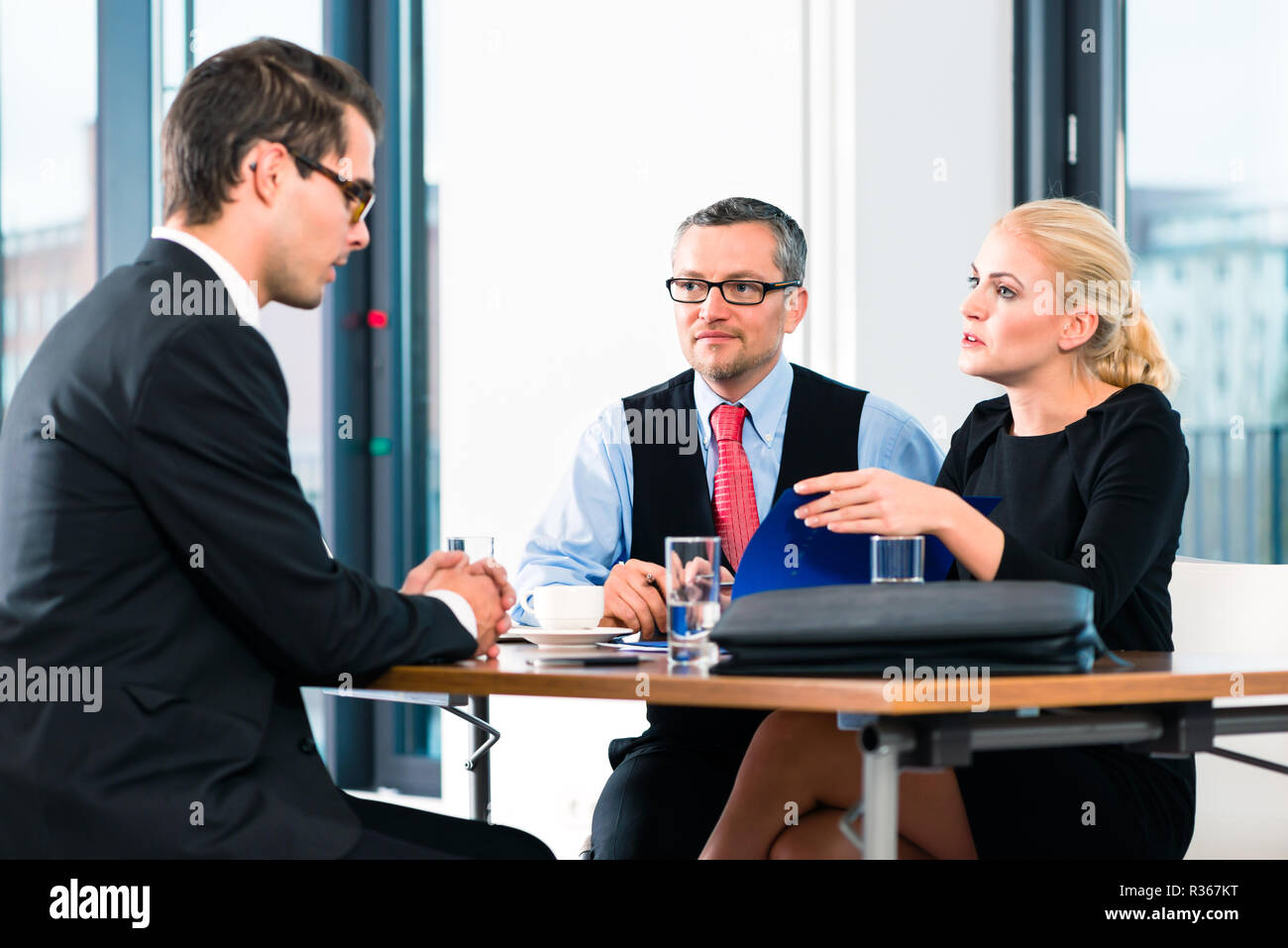 business - interview for application Stock Photo - Alamy