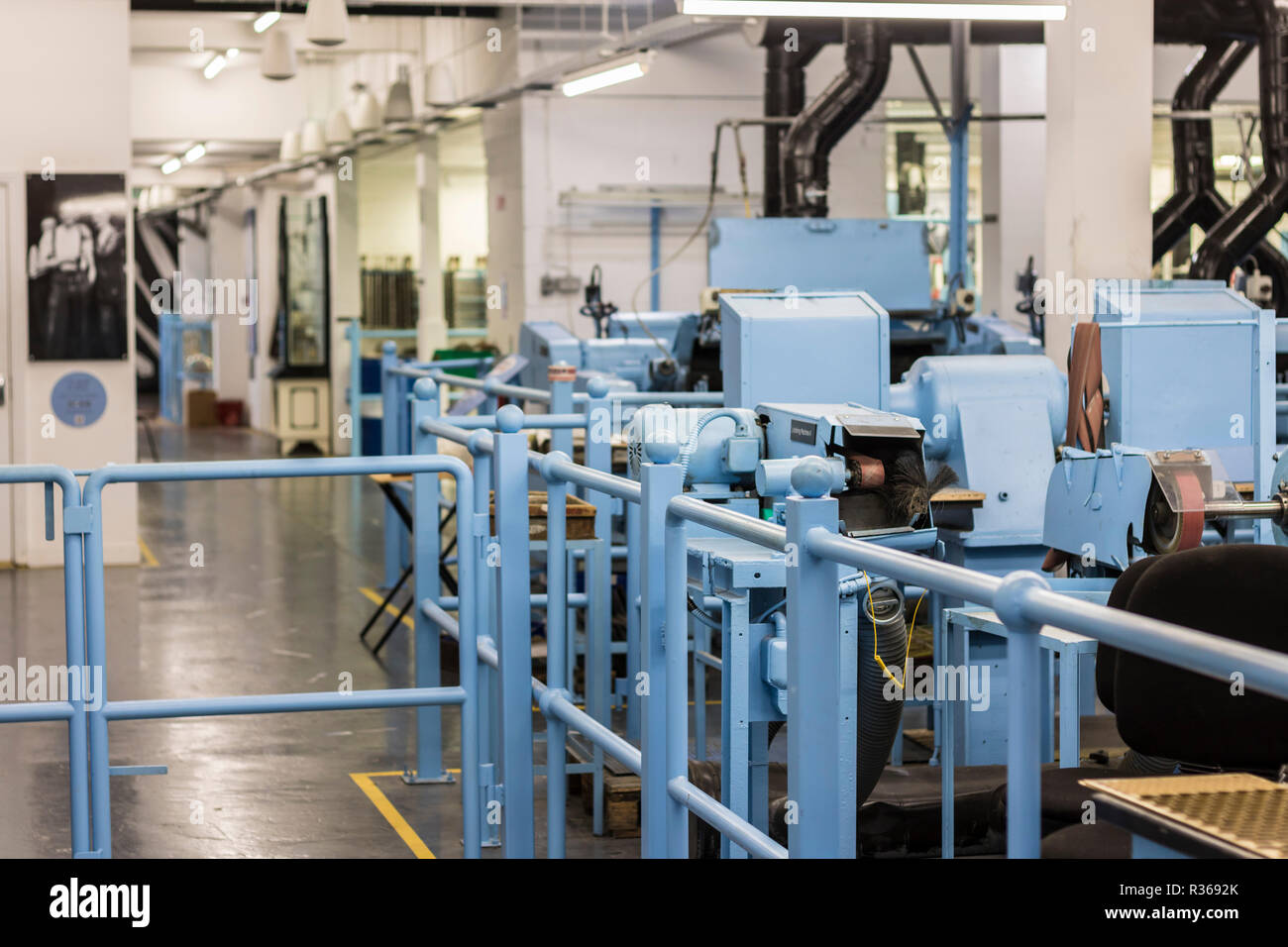 Old factory, traditional 20th century factory concept, Newbridge ...