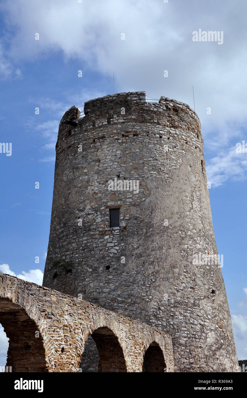 tower of the spis castle Stock Photo - Alamy